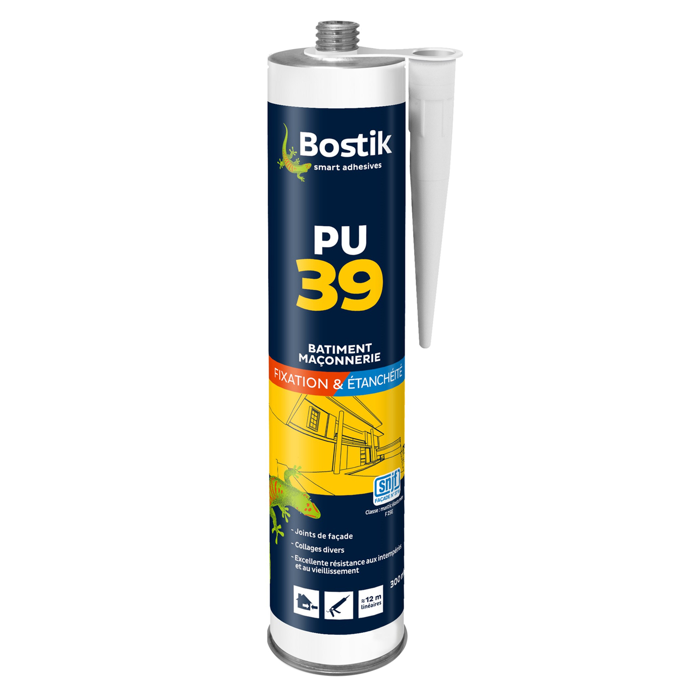 Bostik PU 39 Mastic polyuréthanne 300 ML | Demain Maroc